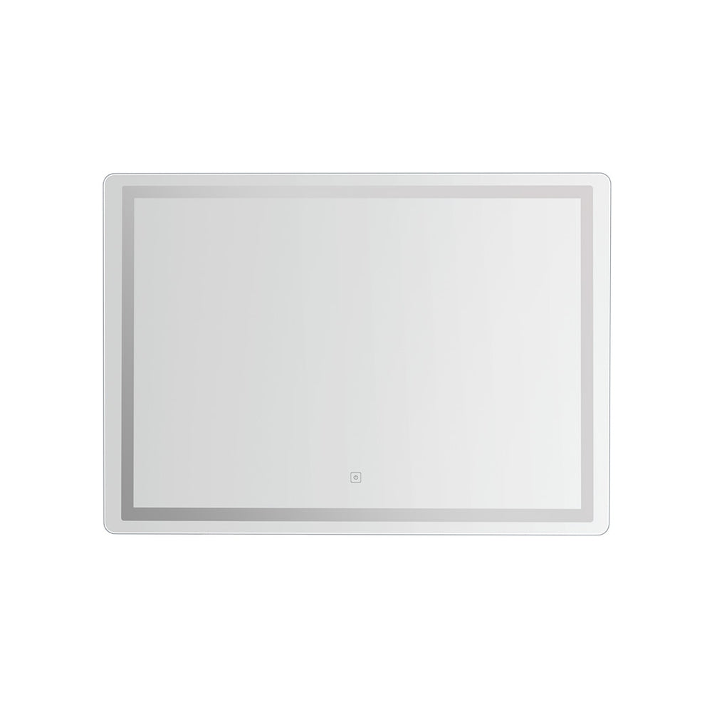 Embellir Wall Mirror 100X70CM with LED Light Bathroom Home Decor Round ...