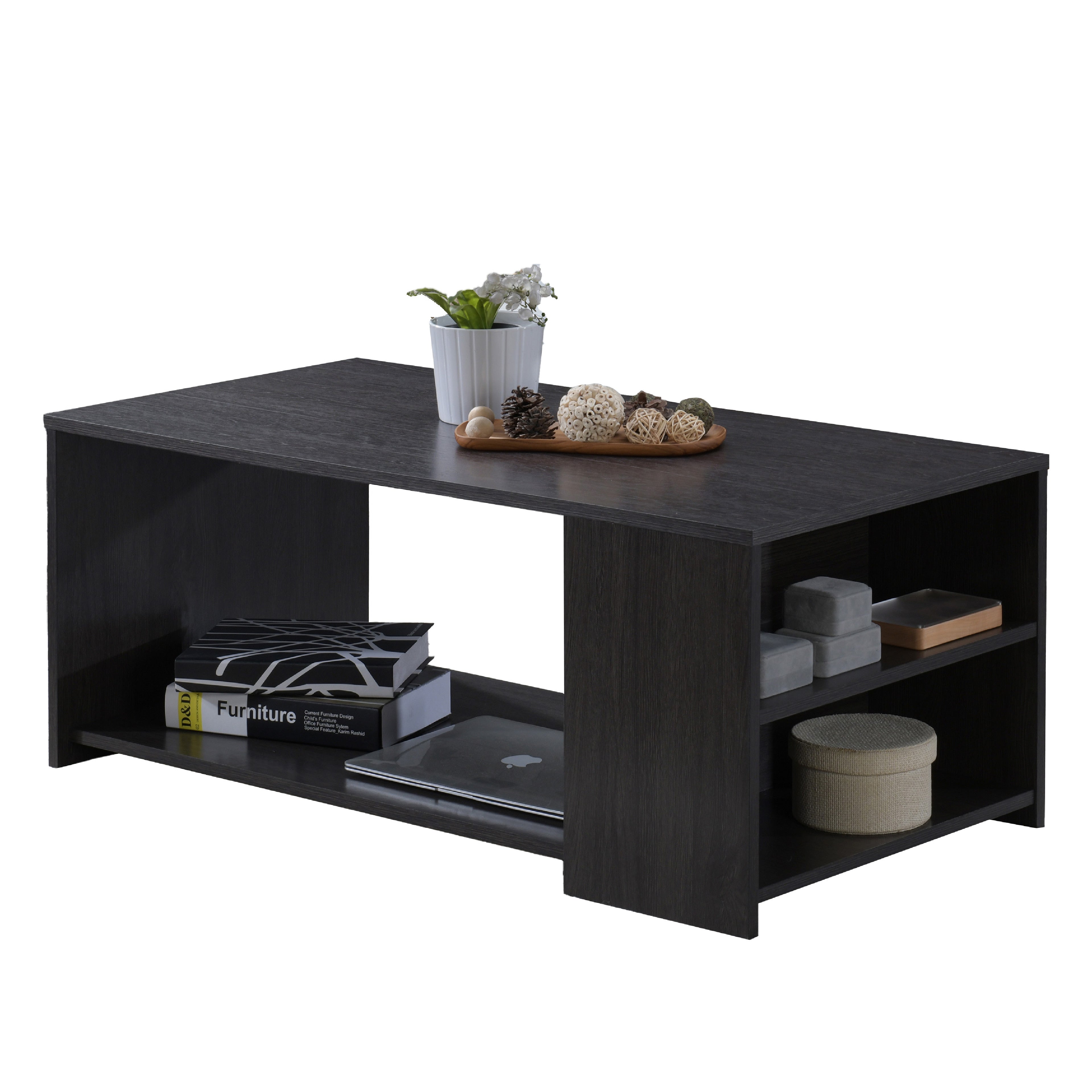 Amelia Coffee Table - Espresso Dark Brown – The Urban Emporium