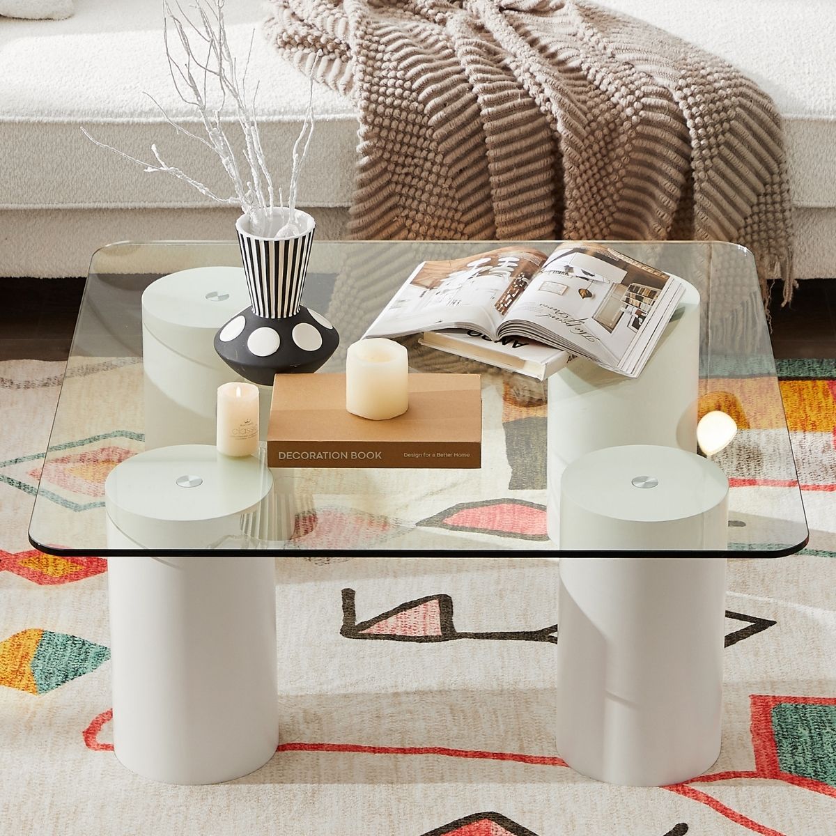 Gabby Glass Coffee Table – The Urban Emporium